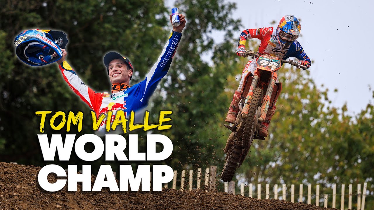 Behind the Gate at Tom Vialle's French Motocross GP Victory 🏆 - YouTube