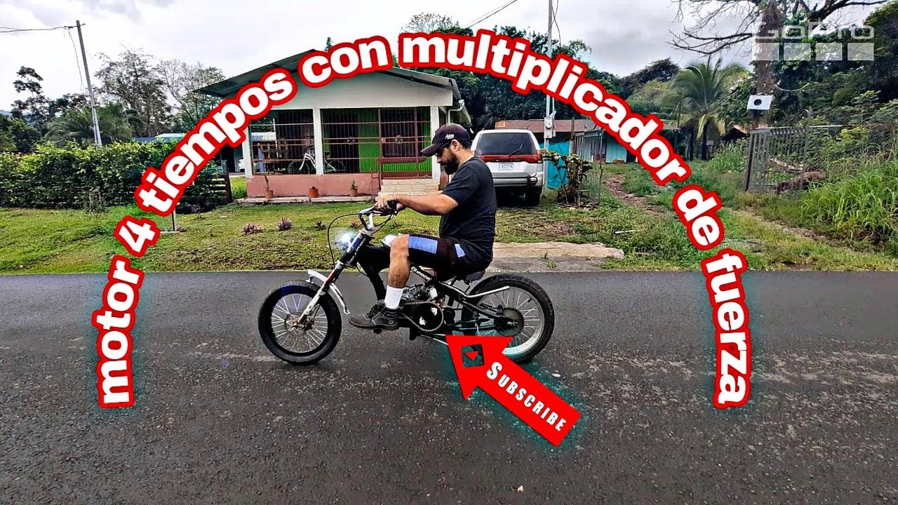 Chopper reparada y lista motor predator 79cc 4T(#bicimotoszoids) - YouTube