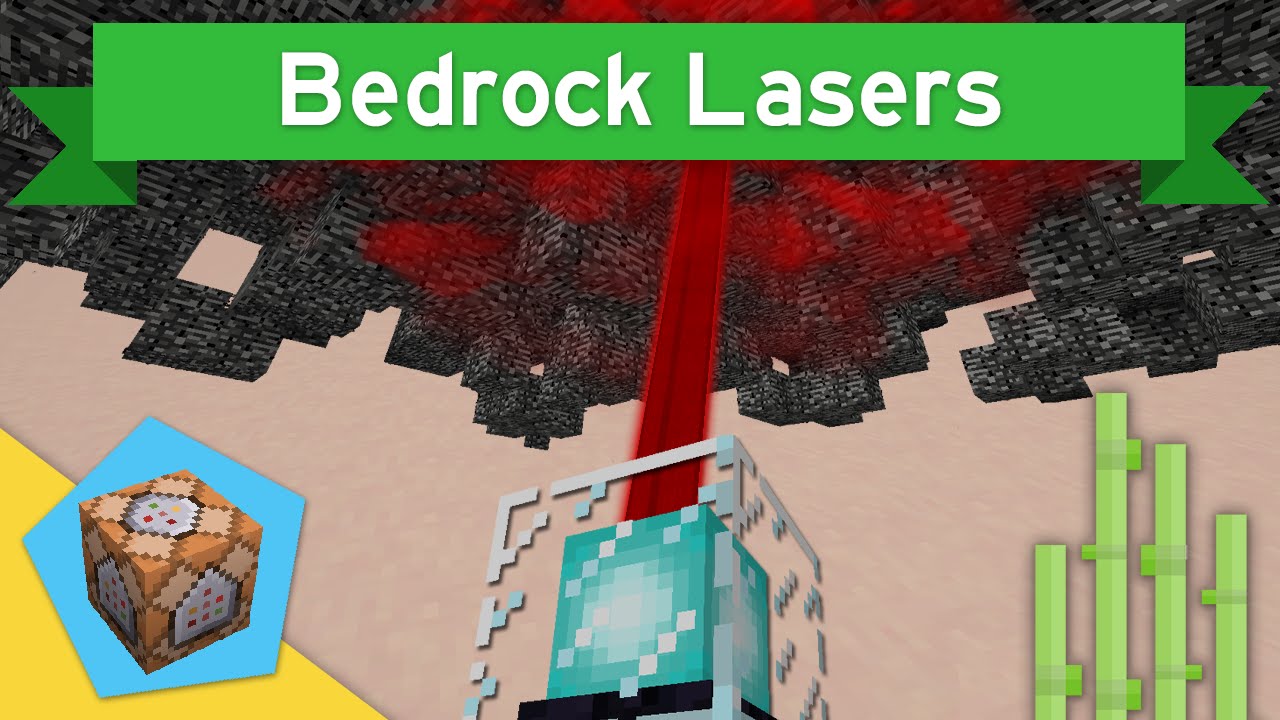 DESTROYING NETHER CEILING in Vanilla Minecraft 1.10+ | BEDROCK LASERS ...