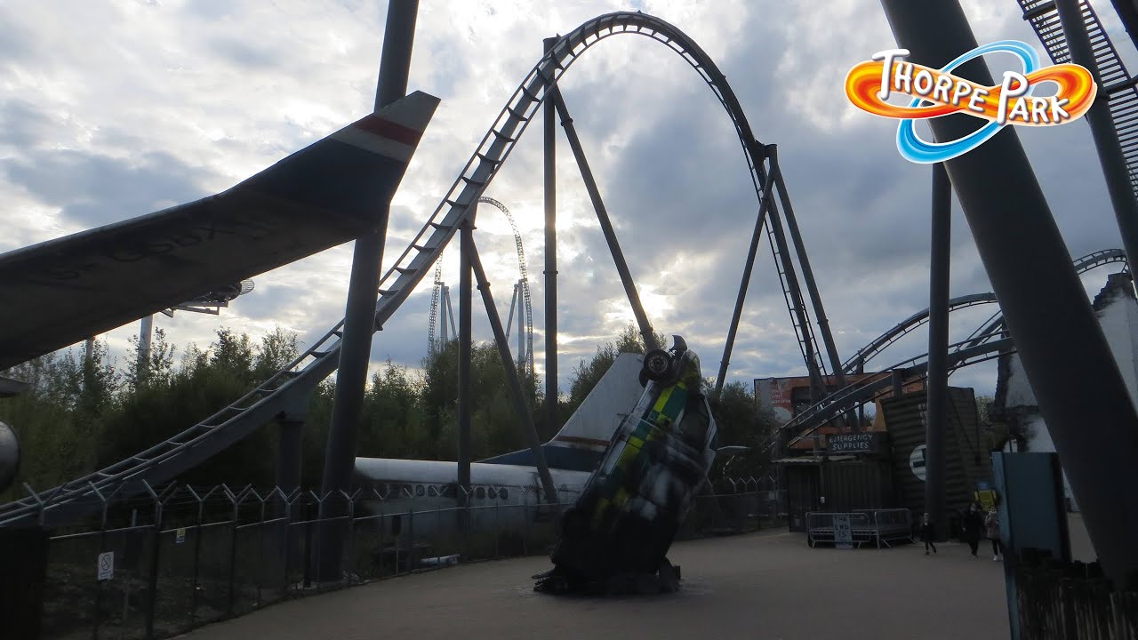 Swarm Island Walkthrough and Swarm Off Ride at Thorpe Park in 4k 2020 ...