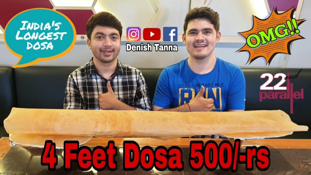 Best South Indian Food @ 22 Parallel Rajkot - YouTube