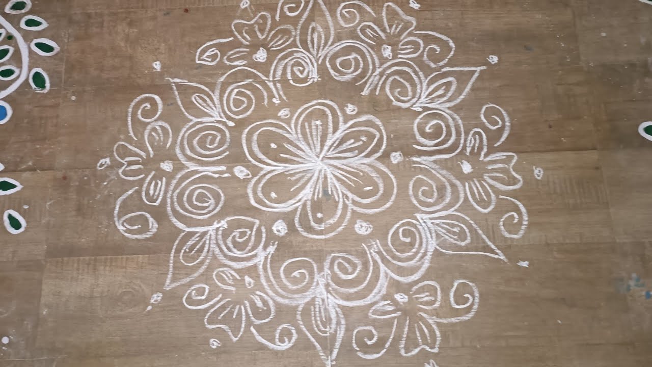 ||Beautiful and Easy Rangoli|| @Mana_Inti_Muggulu - YouTube