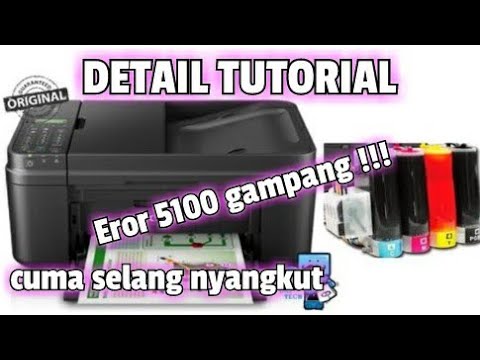 Cara mengatasi printer canon MX497 eror code 5100 Canon TR4570s Canon ...
