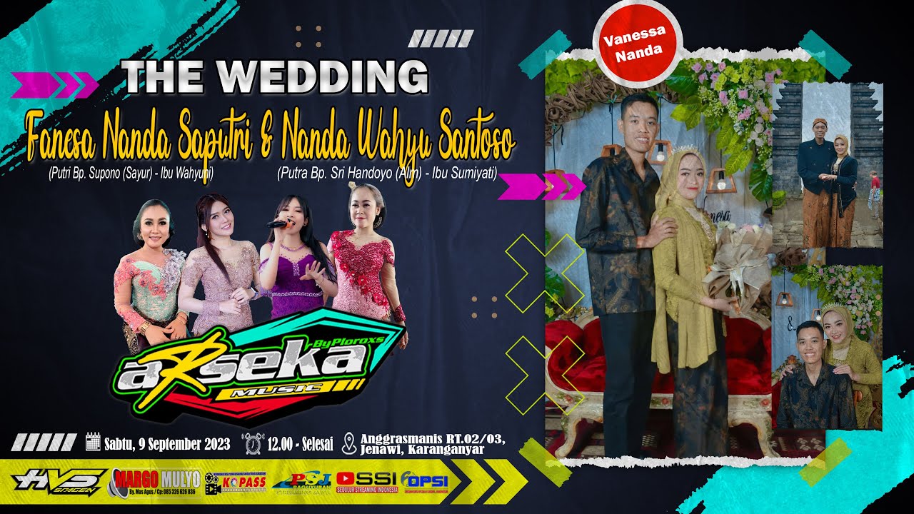 Live Campursari ARSEKA Music | Wedding Vanesa & Nanda | MM Audio ...