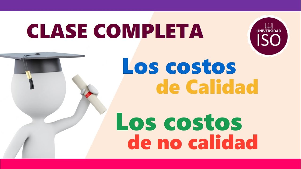 CLASE COMPLETA ¿Qué son los costos de calidad y como se clasifican ...