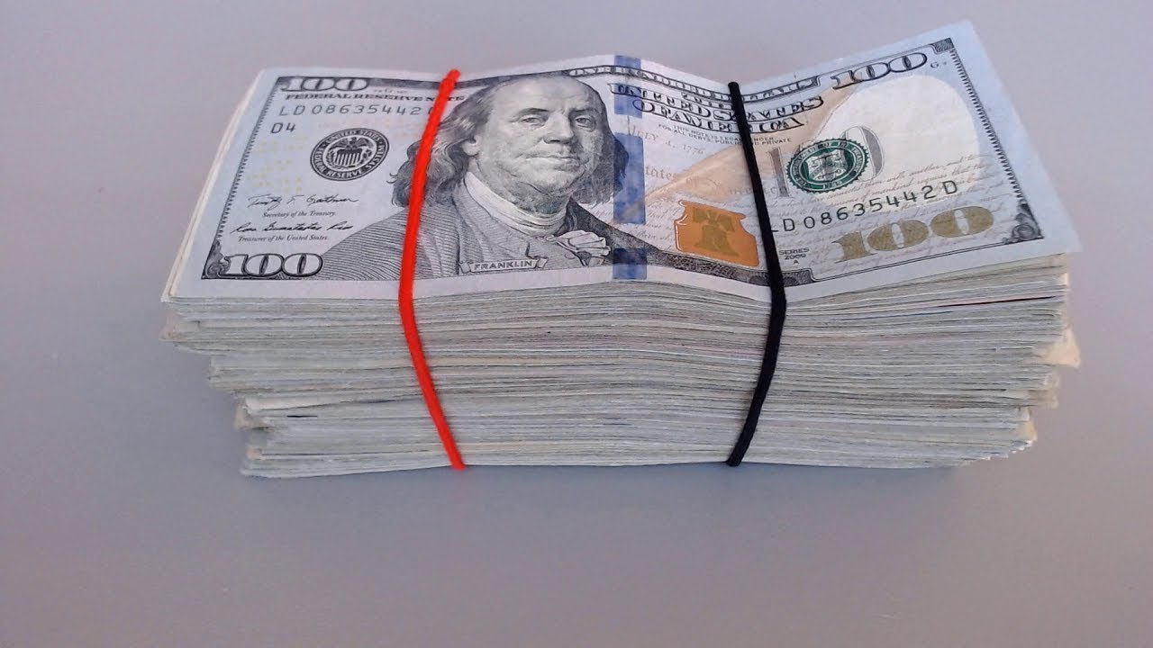 Organizing the money ASMR (15 minutes of cash sorting) - YouTube