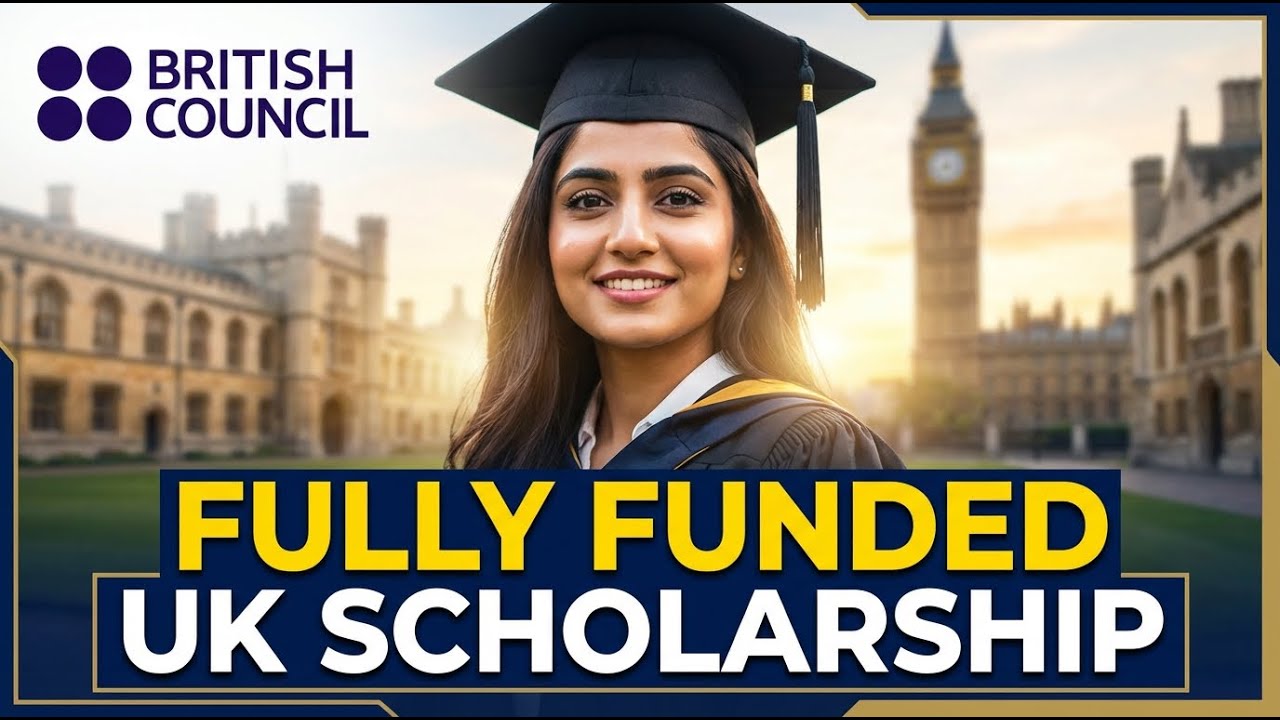 British Council Scholarship 2026 for Females | Study in UK Fully Funded - YouTube