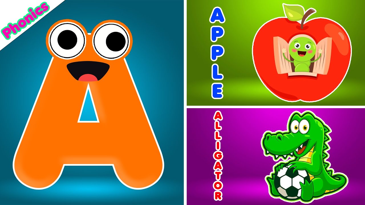 Sing Along with the ABC Phonics Song - Alphabet for Kids - YouTube