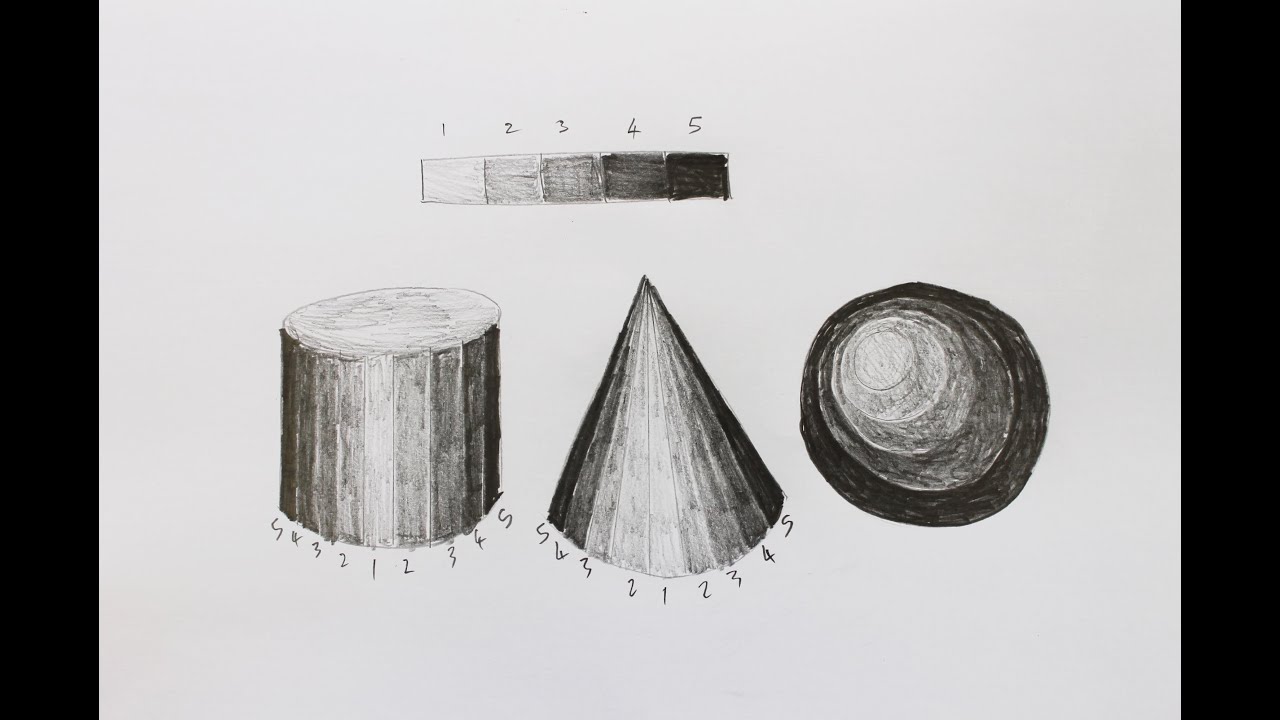 How to draw tone by numbers - YouTube