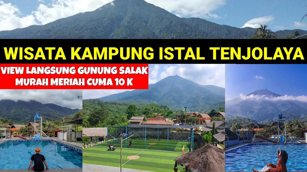 Kampung istal tenjolaya bogor || Jernih nya air pegunungan dan indahnya ...