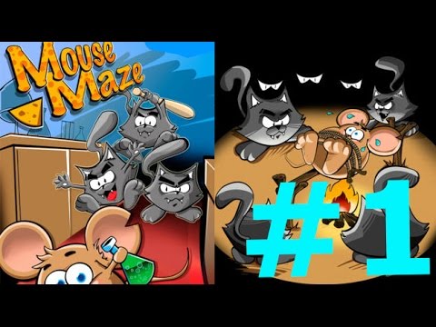 Mouse Maze - Gameplay Walkthrough - Level 1 - The Sewers - Review IOS ...