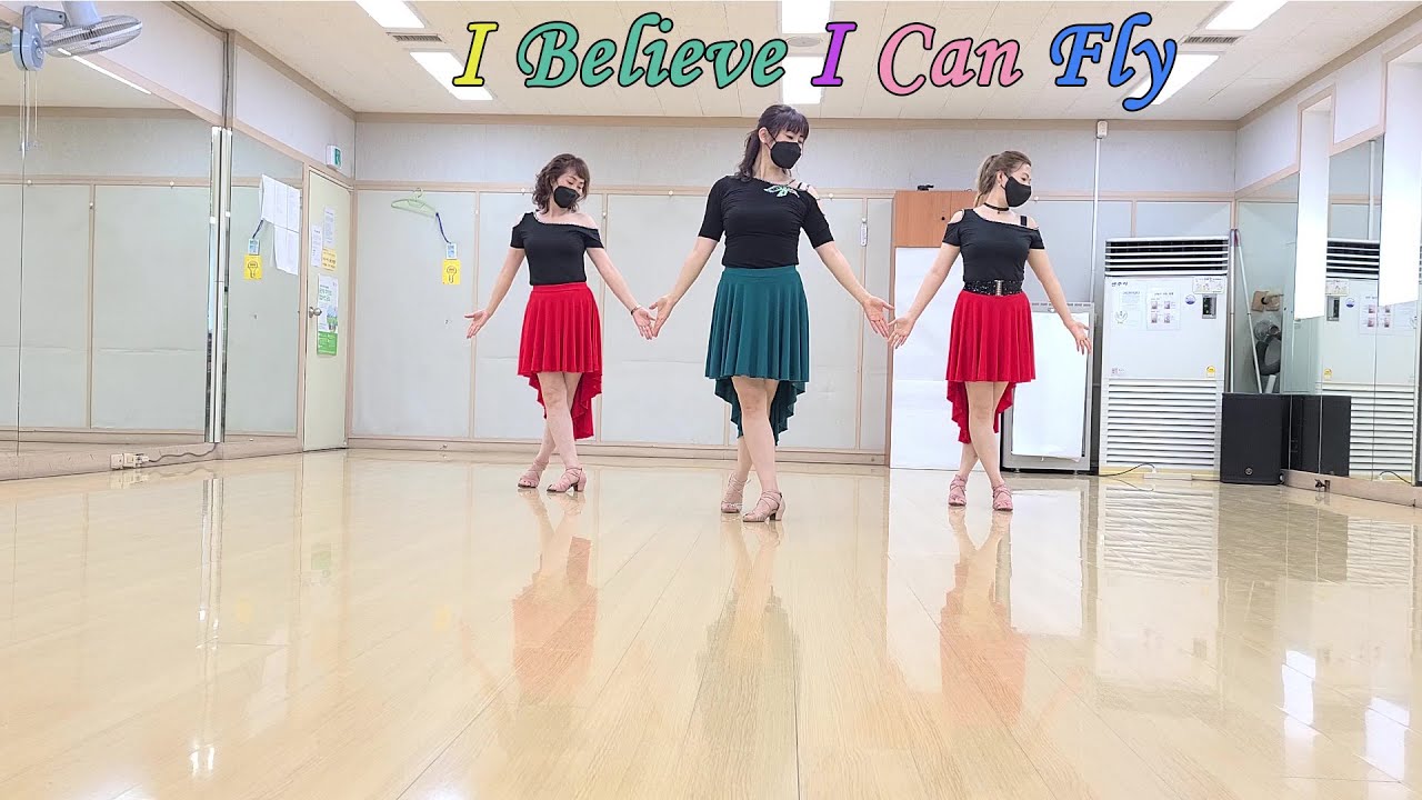 I Believe I Can Fly -line dance - YouTube