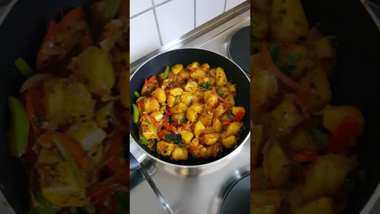 #shorts - Deviled Potatoes Sri Lankan Style - Tempered Potatoes - YouTube