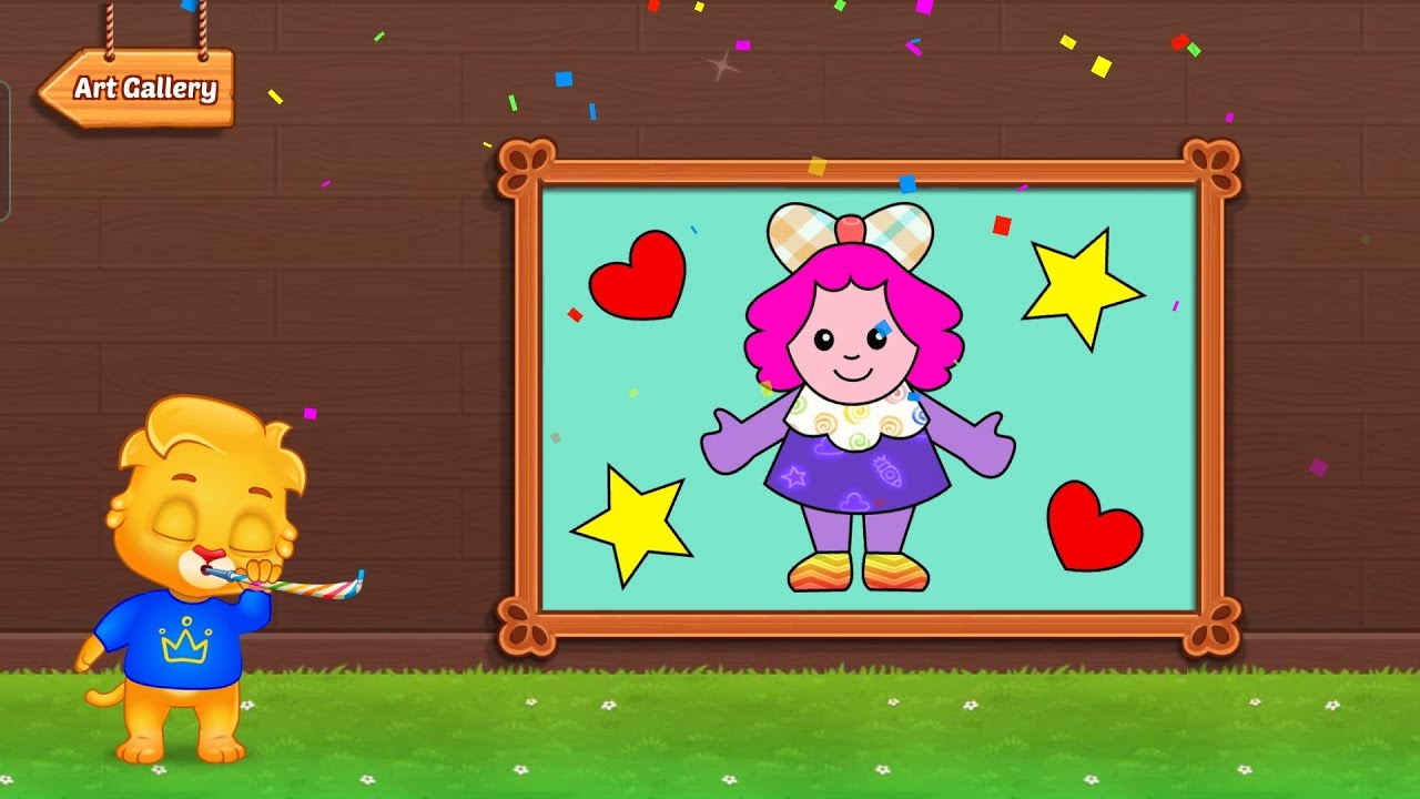 Coloring Games: Coloring Book, Painting, Glow Draw - Coloring Games For ...