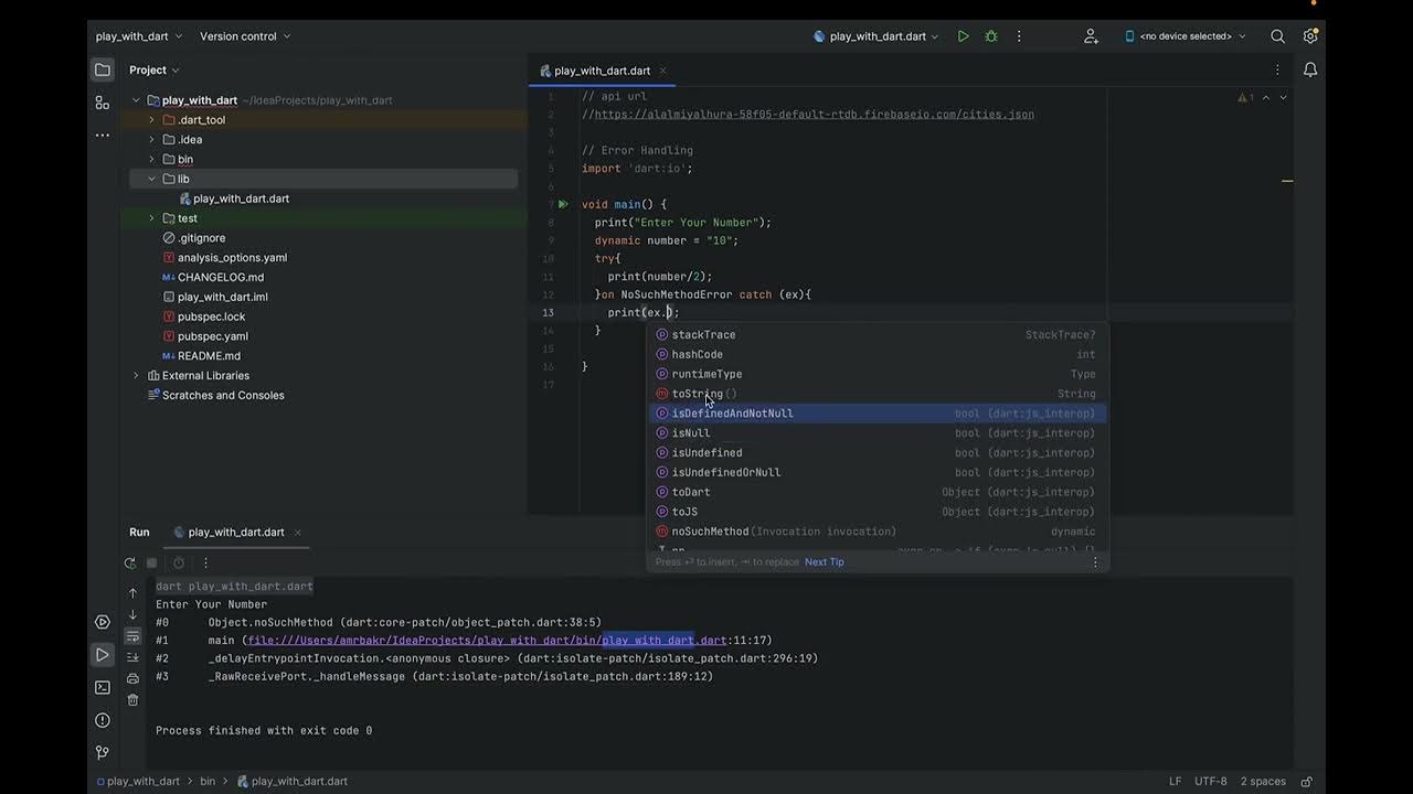 Flutter Error Handling (try catch) بالعربى - YouTube