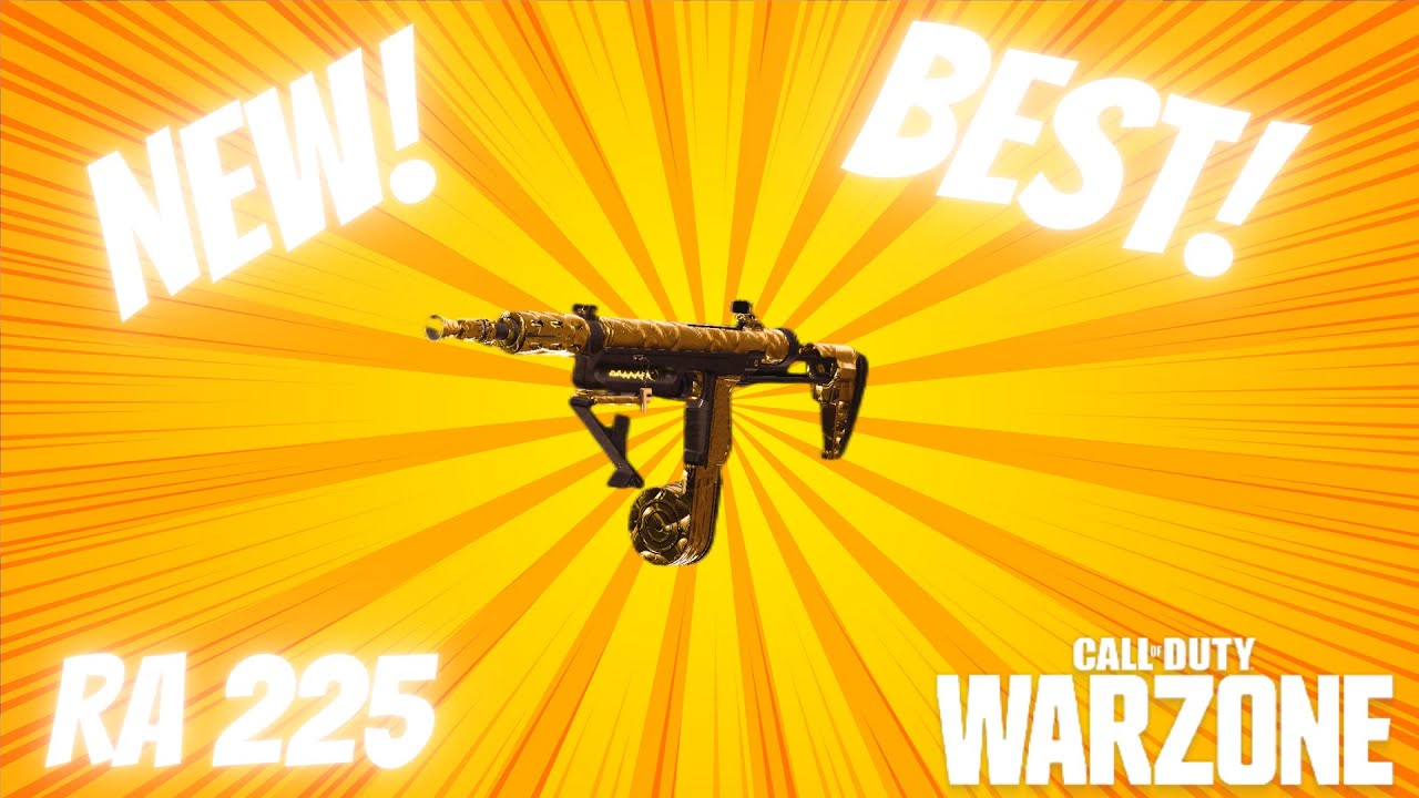 new RA225 is *BROKEN* in WARZONE (Best RA225 Class Setup) - YouTube