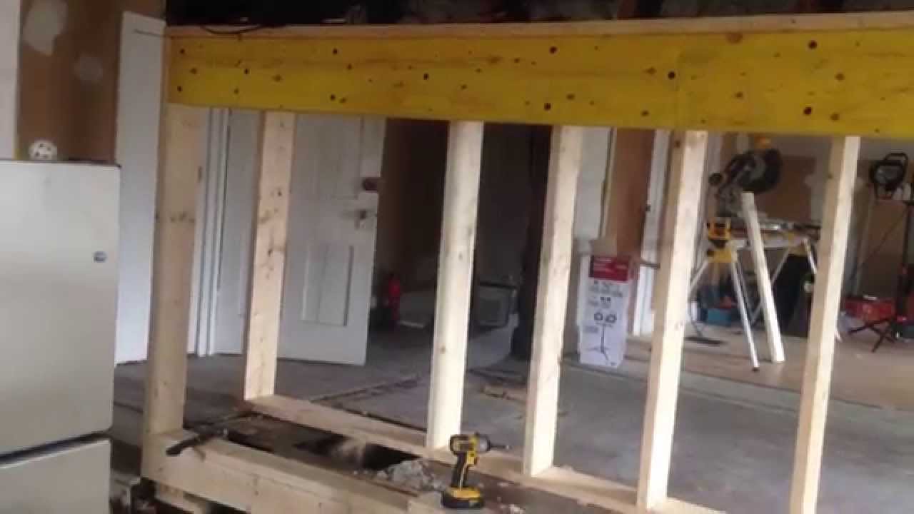 How To Install Load Bearing Beam Laminated Veneer Lumber LVL PART 4 how-to-install-load-bearing-beam-laminated-veneer-lumber-lvl-part-4