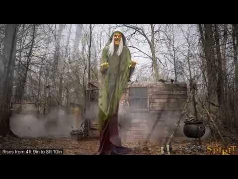 SPIRIT HALLOWEEN 2024 TOWERING TALLULAH DEMO - YouTube