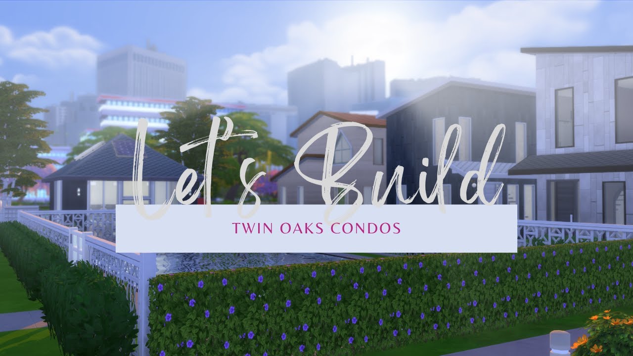 Twin Oaks Condos | A tiny home Residential Rental in the Sims 4 - YouTube