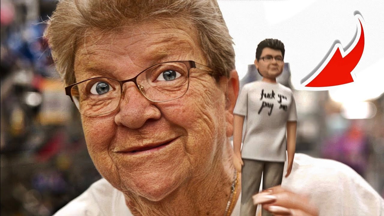 ANGRY GRANDMA TOY PRANK! - YouTube