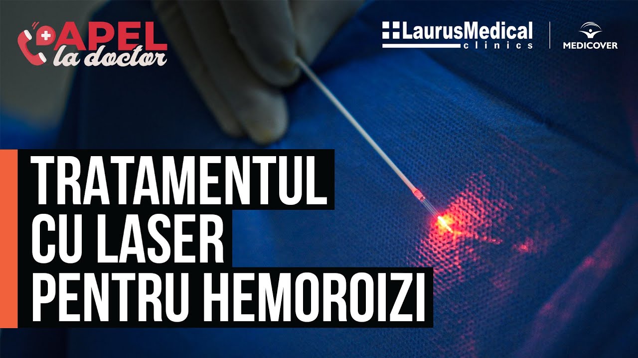 TRATAMENTUL CU LASER IN LUPTA CU HEMOROIZII - YouTube