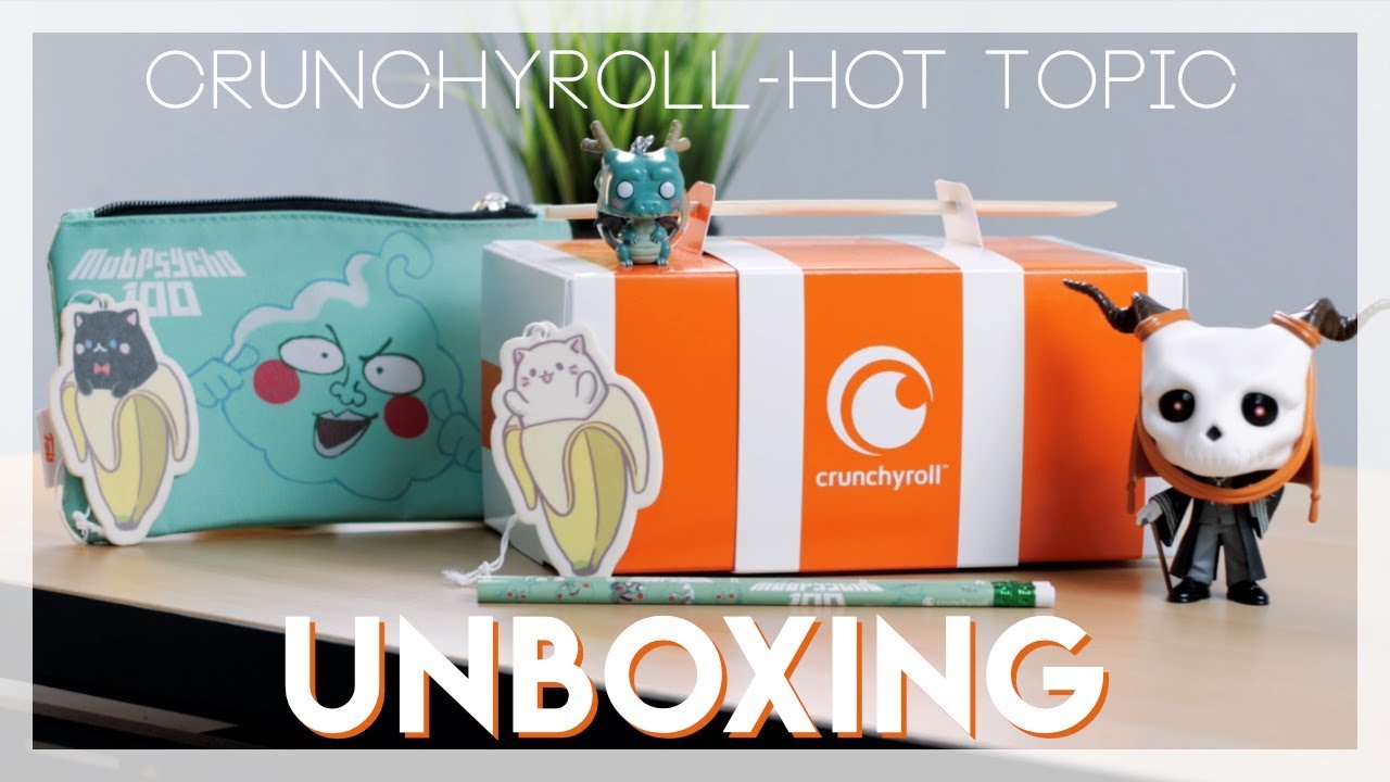Hot Topic-Crunchyroll Unboxing! - YouTube