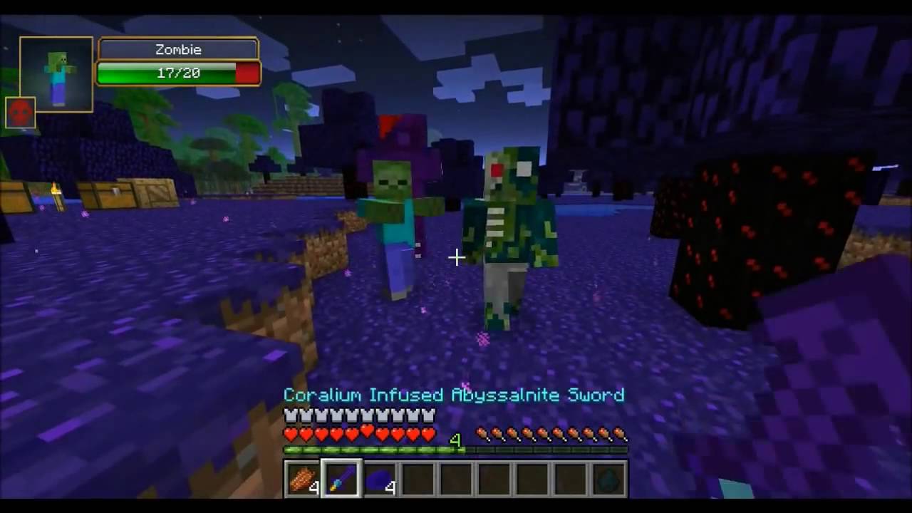 Minecraft THE ABYSS DIMENSION DIMENSION, STRUCTURES, BOSS, BIOME ...