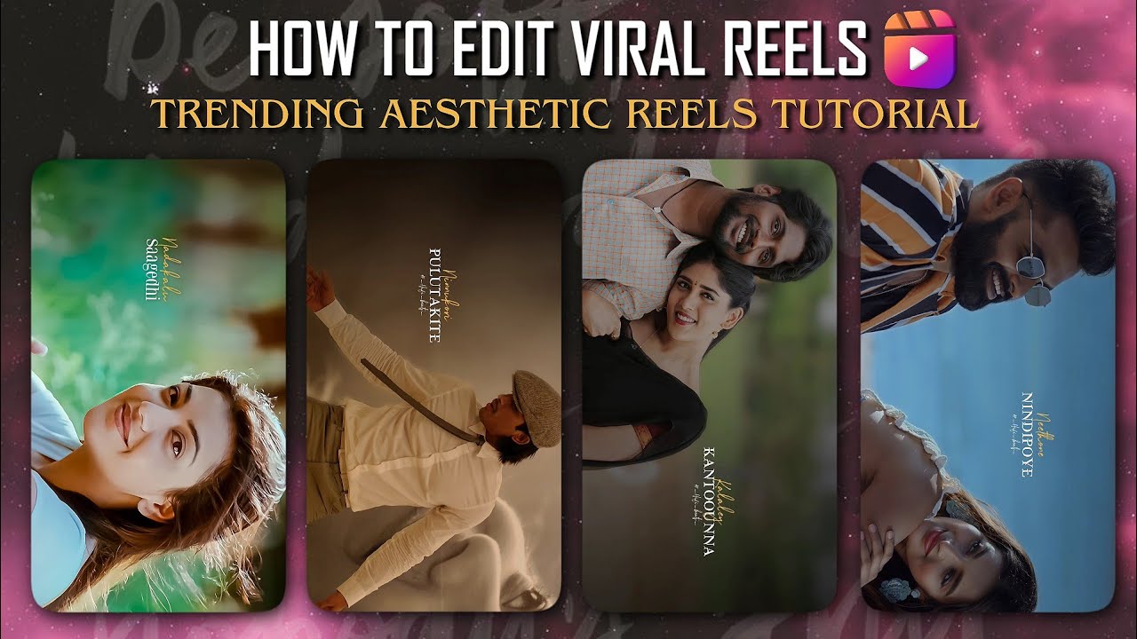 How to Edit Viral Instagram Reels Like a Pro 😈 || VIRAL Aesthetic ...