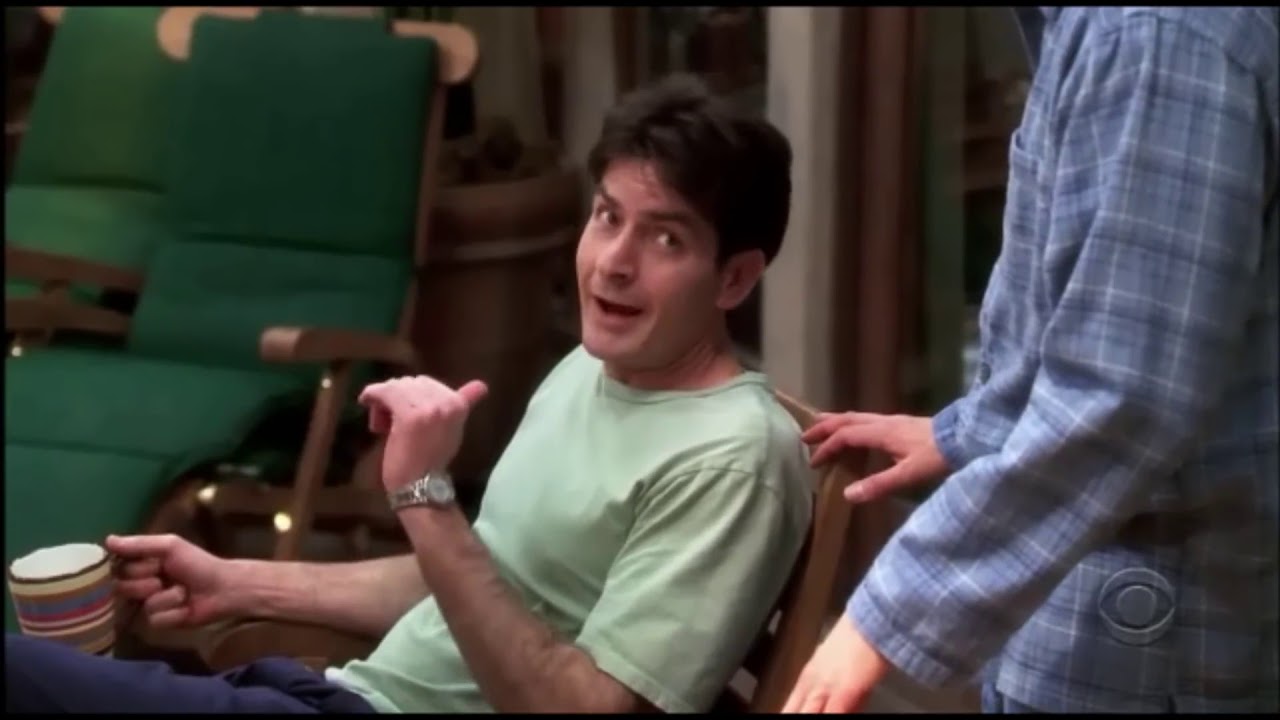 Two and a Half Men Are You Out of Your Freaking Mind! HD - YouTube