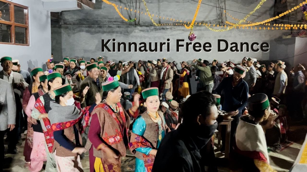 Kinnauri Dance, CHANGO | KINNAUR To SPITI MARRIAGE | Kunga Weds Tsomo ...