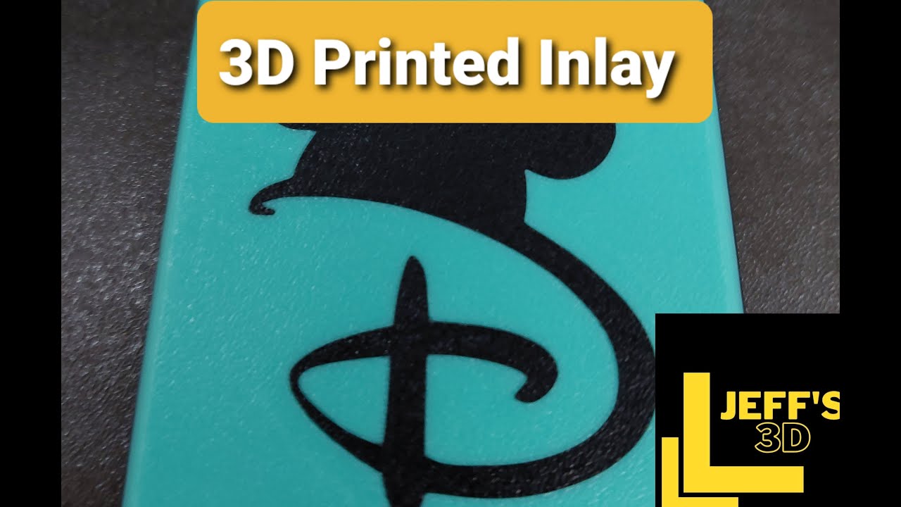 How To 3D Print Inlays - YouTube
