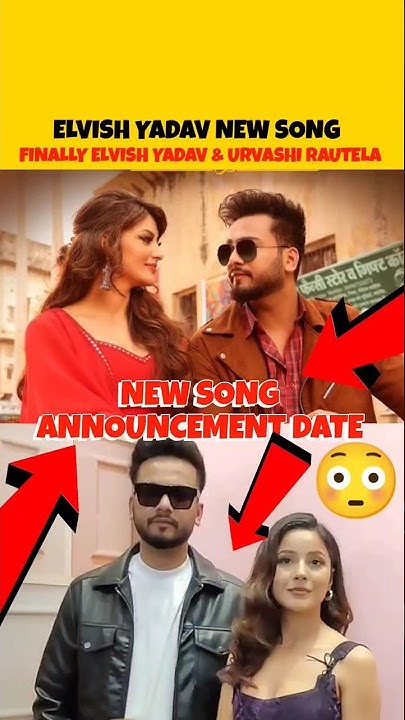 Finally Elvish Yadav And Urvashi Rautela New Song - YouTube