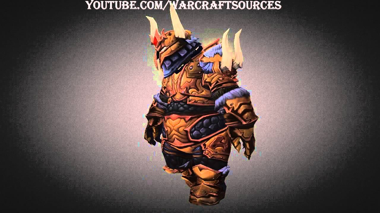 Pandaren Warrior Challenge Mode Set - Golden King Armor - YouTube