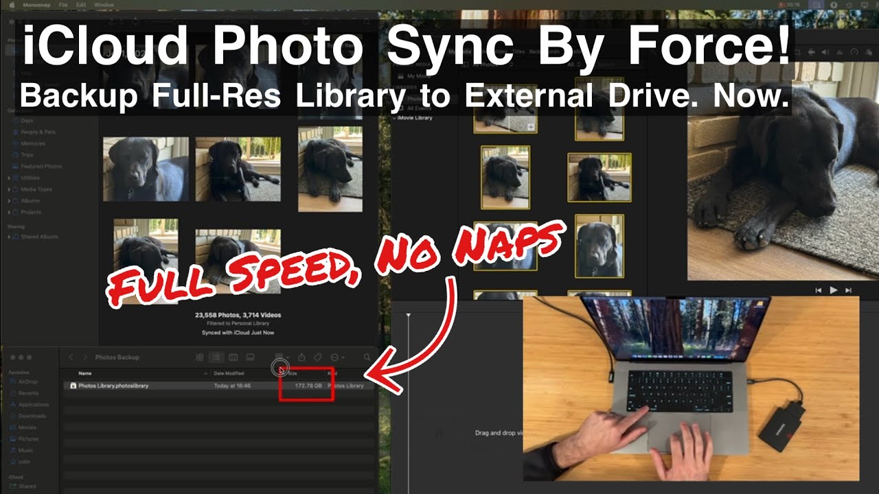 Force iCloud Photo Sync (No Naps or Extra Apps) - YouTube