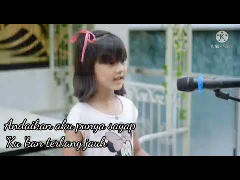 Andaikan Aku Punya Sayap - cover - (Alesha Diandra Putri, TKIT Ulil Albab Kebumen) - YouTube