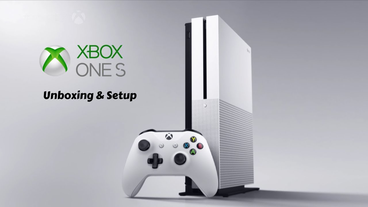 Xbox One S Unboxing & Setup - YouTube
