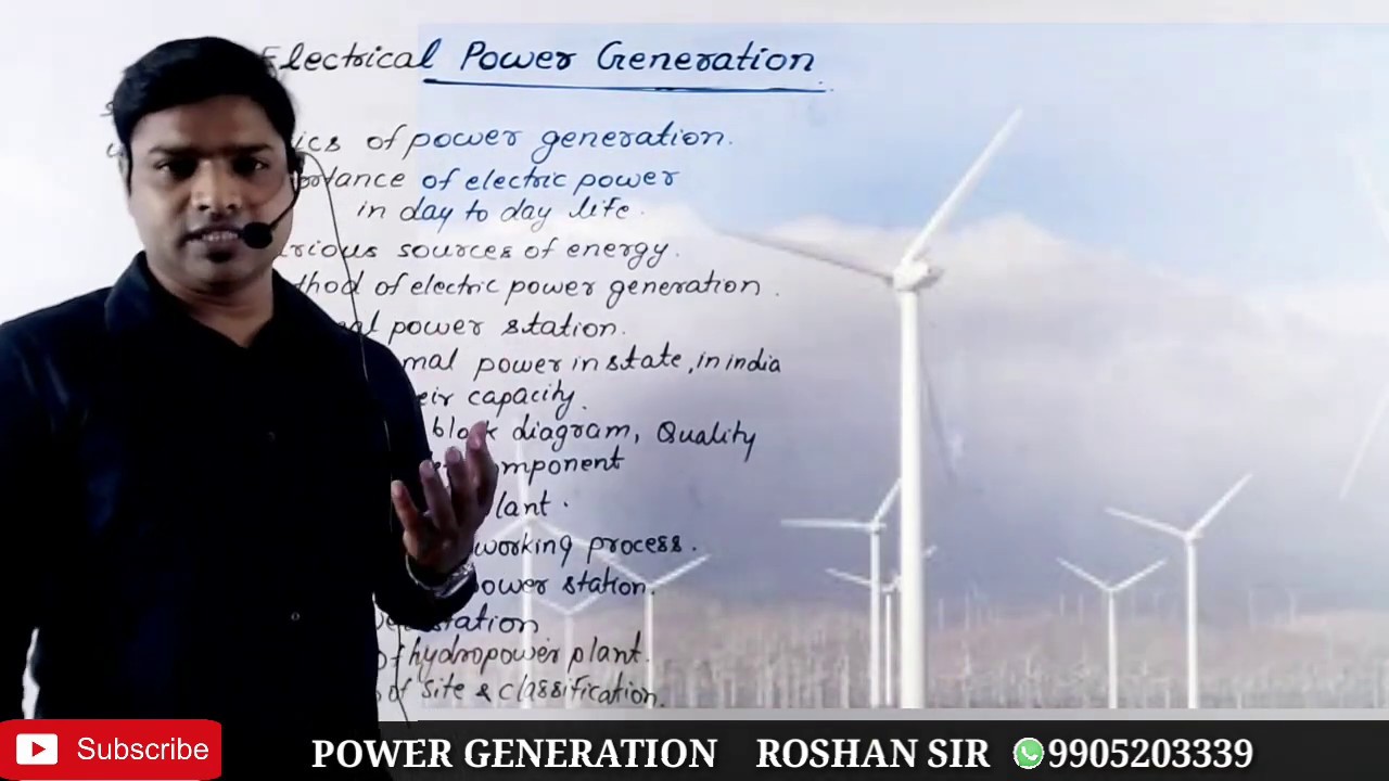 || 3rd. SEMESTER || || ELECTRICAL POWER GENERATION || || ROSHAN SIR ...