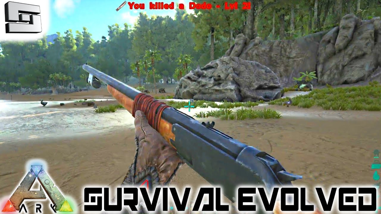 Ark Survival Evolved Guns E10 Gameplay Youtube
