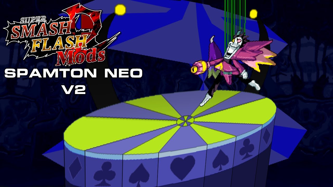 SSF2 9B Mods: Spamton NEO V2 - YouTube