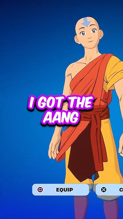 How To Get The AANG Skin In Fortnite For FREE! #fortnite #shorts #vbucks - YouTube