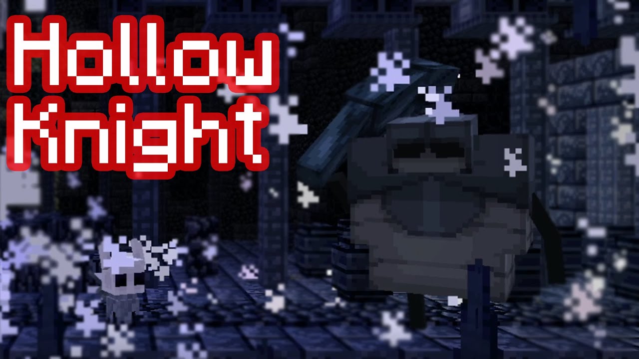Hollow Knight entirely in Minecraft - YouTube