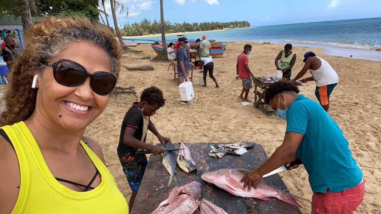 Shopping at the Fish Market | A Day in the Life in the Dominican ...