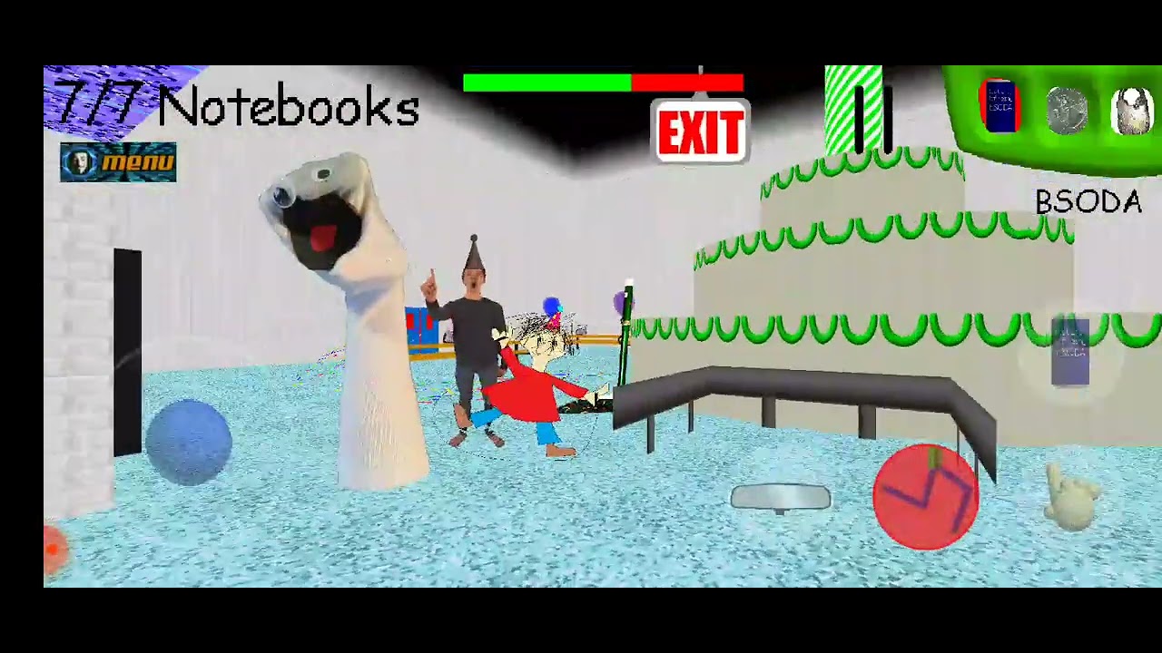 Glitch School! Baldi's Basics Birthday Bash Android - YouTube