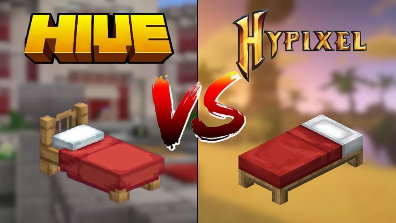 Hive vs Hypixel: Bedwars - YouTube