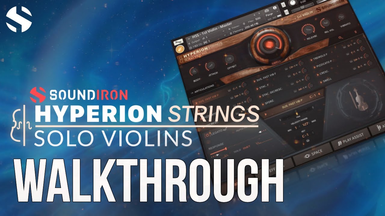 Walkthrough: Hyperion Strings Solo Violins - YouTube