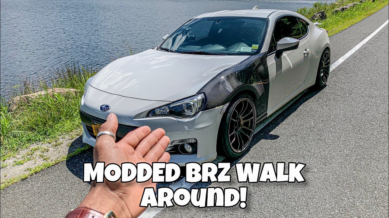 MODIFIED SUBARU BRZ AFTER FOUR YEARS! Mods list ad Walkaround ! - YouTube