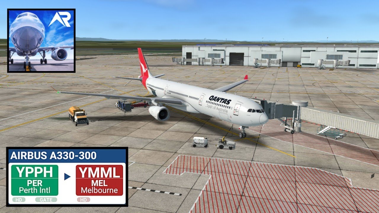 [RFS Real Flight Simulator] Qantas Airways A330 - 300 |Perth ...
