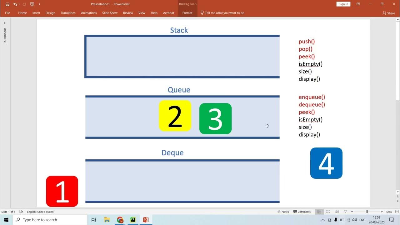Implementation of Queue and Dequeue using Python - YouTube