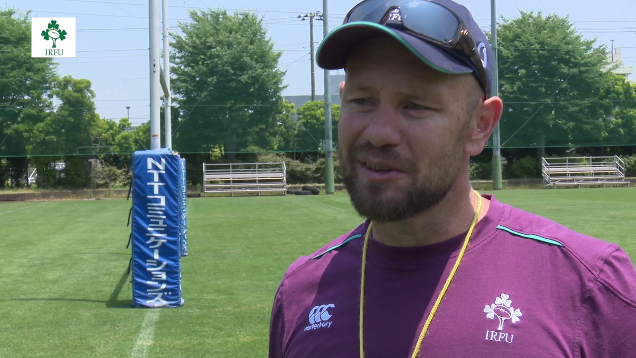 Irish Rugby TV: Greg Feek On The Work-Rate In Camp - YouTube
