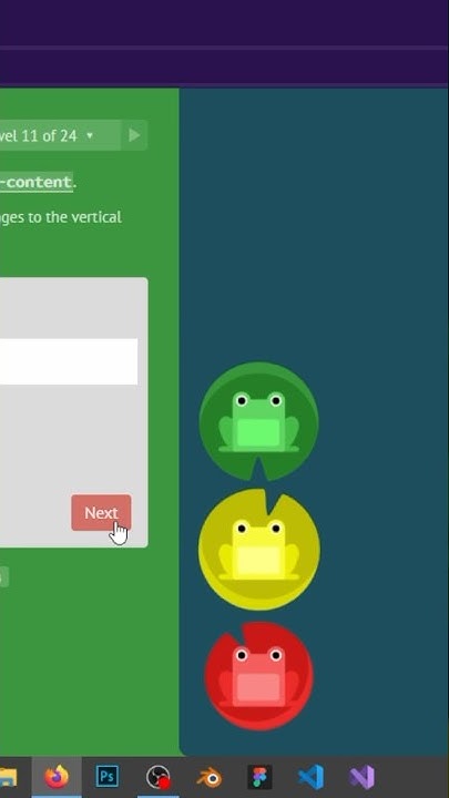 CSS Froggy part 11 #css #frontend #tutorial #frontendchallenge #code #cssbattle - YouTube